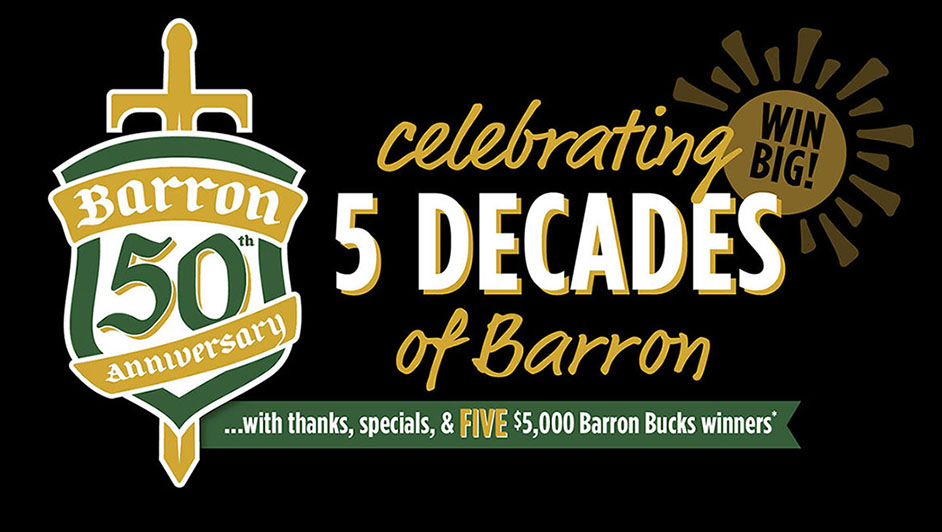 Help Us Celebrate 50 Years and Join Our $25K Giveaway! | Barron Heating ...